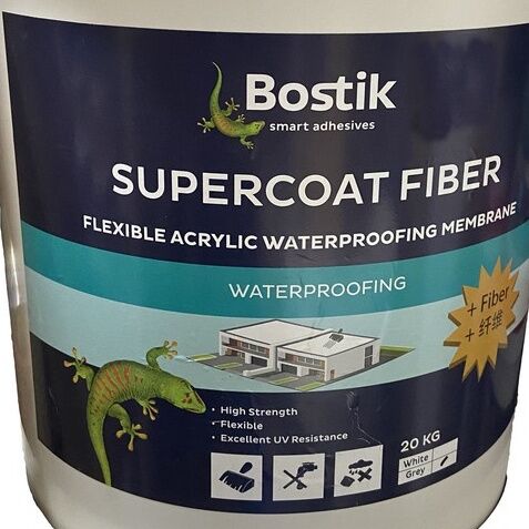 BOSTIK SUPERCOAT FIBER (5KG & 1KG REPACKED) Single Component Fiber | Lazada