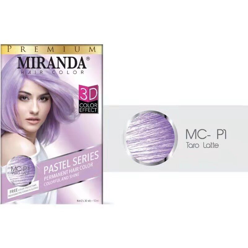 MIRANDA PASTEL SERIES PERMANENT HAIR COLOR AND SHINE | Lazada
