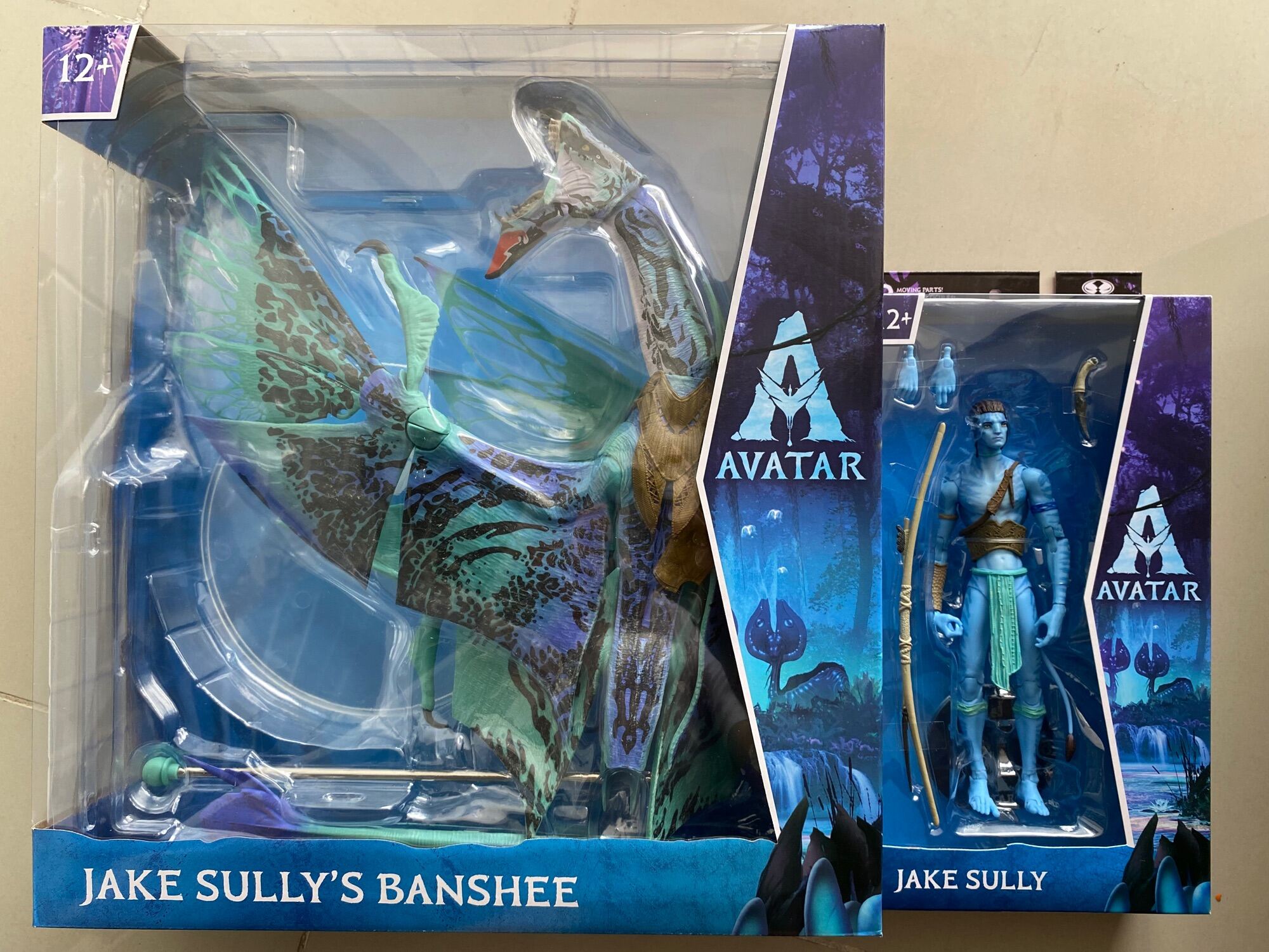 Mcfarlane Toys Avatar Jake Scully & Banshee Mega | Lazada