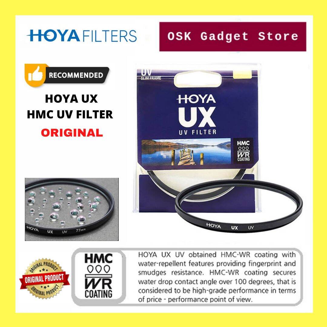 Hoya UX HMC-WR UV Filter | Original Hoya Filter | | Lazada