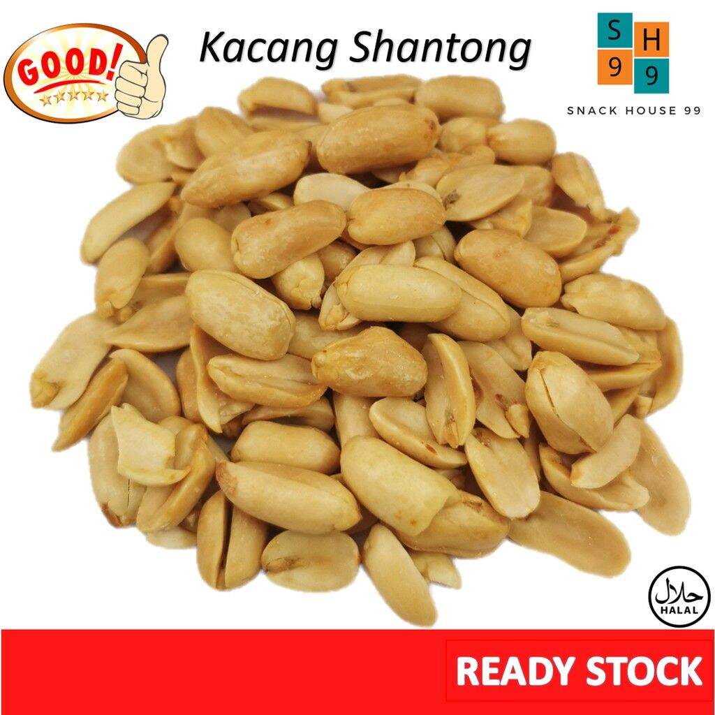 【270g / 540g / 810g】【Kacang Shantong / Cap Rama-rama Tanpa Kulit Peanut ...