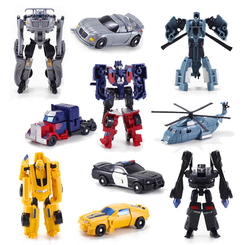 Deformation Toy Mini Transformers Bumblebee Car Robot Full Set Model ...