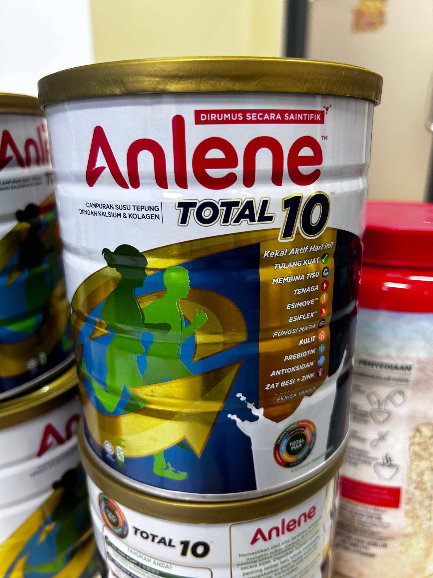 ANLENE Gold 5X High Calcium High Protein Plain Milk Powder Susu Tepung ...