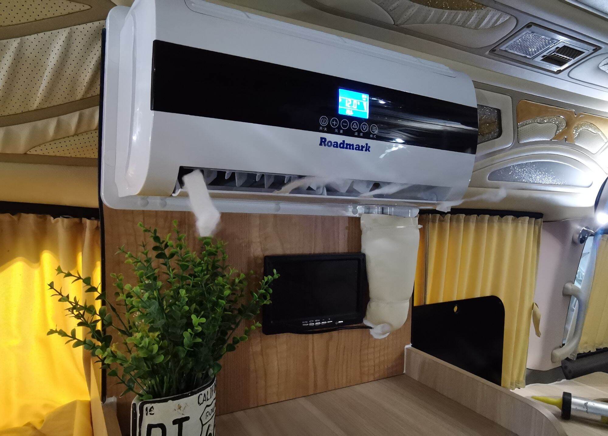 Leon campervan motorhome Caravan RV 12v 24v 48v cooling quietly saved ...