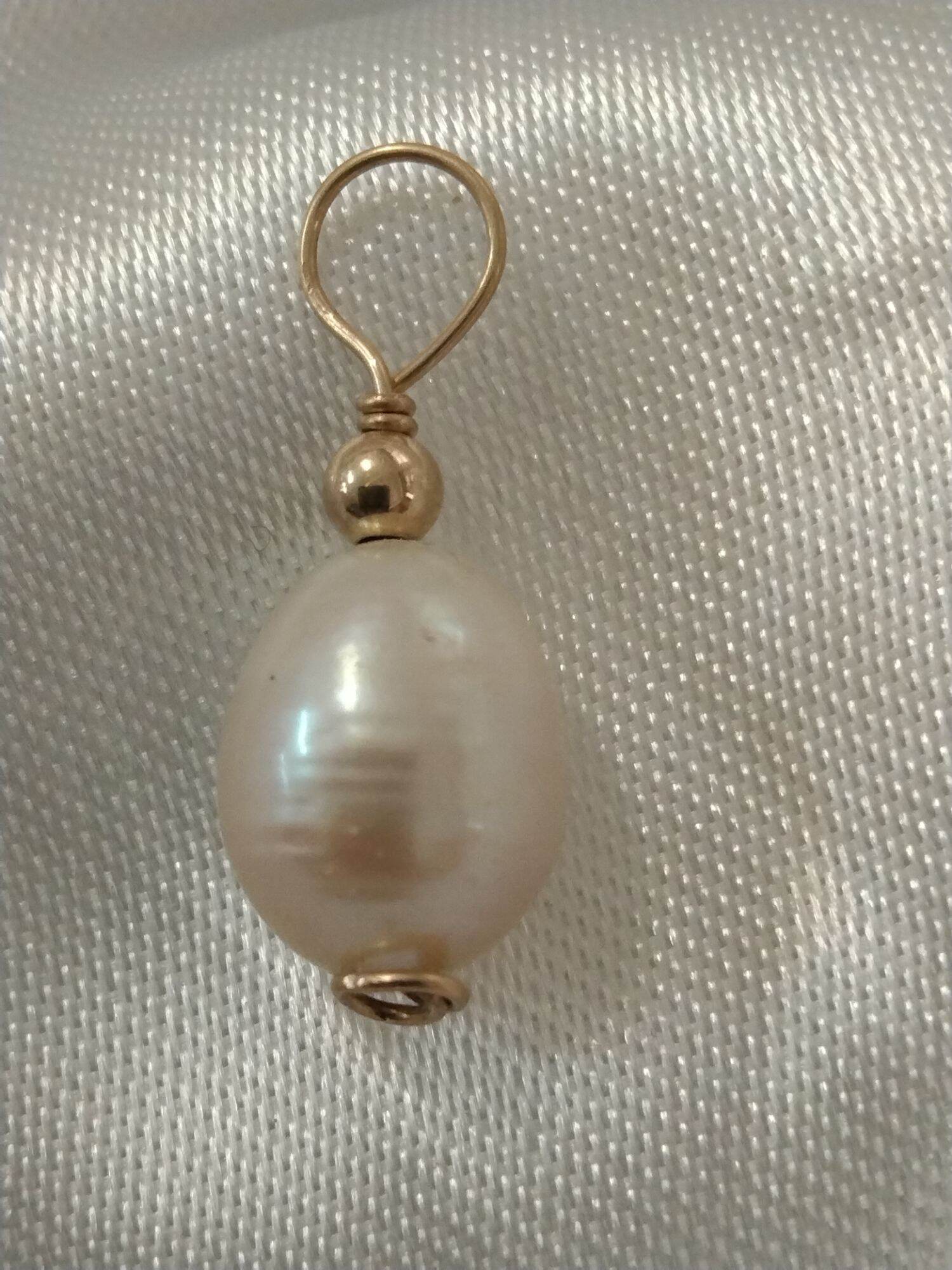 Rantai Emas Suasa 14 K Tulen/Original Loket Mutiara Suasa Ikat Emas ...