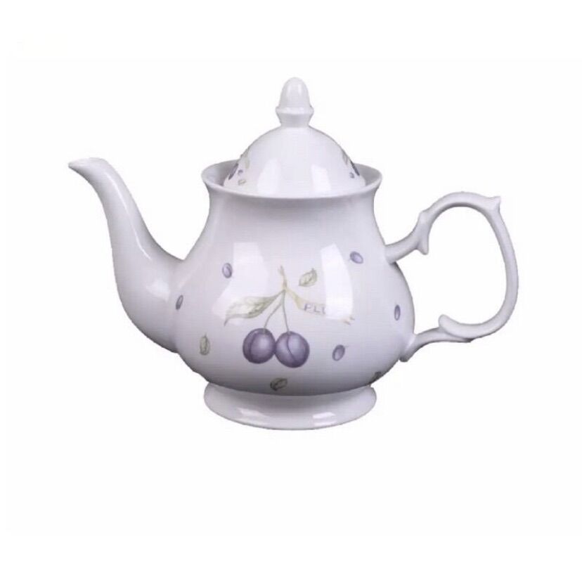 HOT🔥. QUEENS PREMIUM PORCELAIN 1.2L TEA POT CORAK CORELLE | Lazada