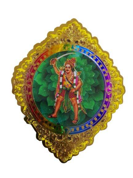 Vinyl & Multicolour Hinduism Goddess Car/Bike Sticker | Lazada