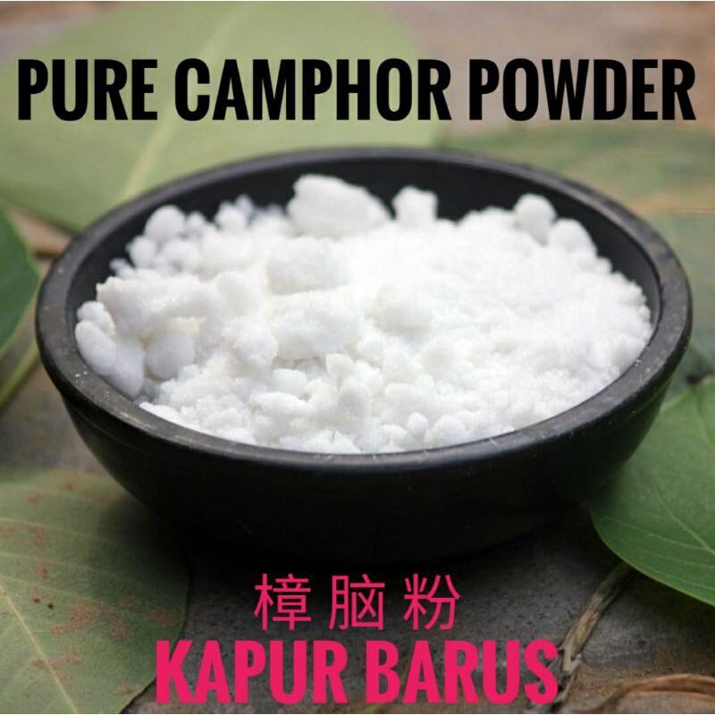 Pure Camphor Powder/ Kapur Barus/樟脑粉 100gm | Lazada