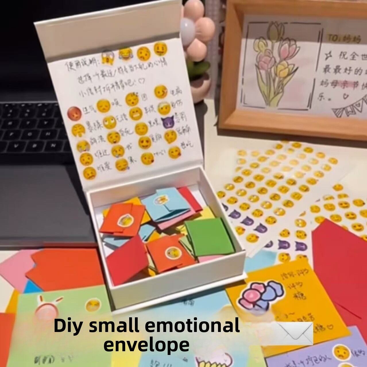 ZEEGO(直购) | DIY Emotional Box for Romantic Confession Love Letters ...