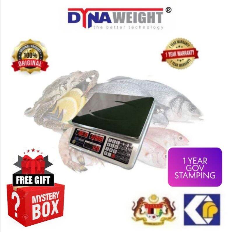 DYNAWEIGHT 25kg / 30kg Timbang Digital Pricing Scale HKT2077 | Lazada