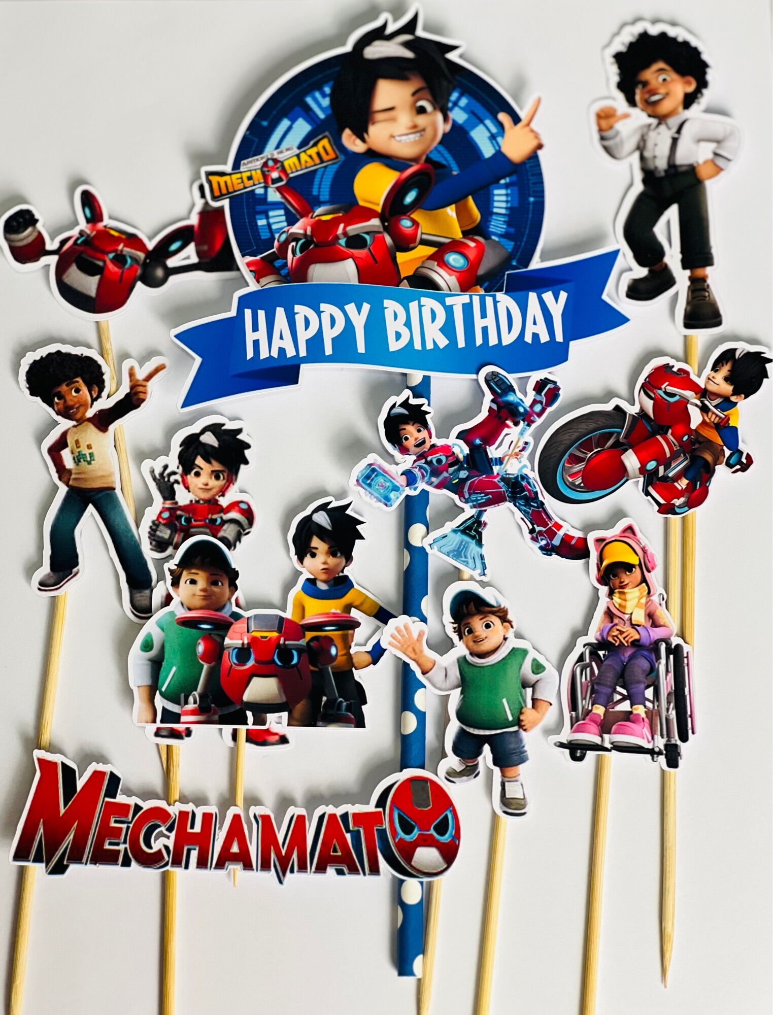 Mechamato Topper Cake | Lazada