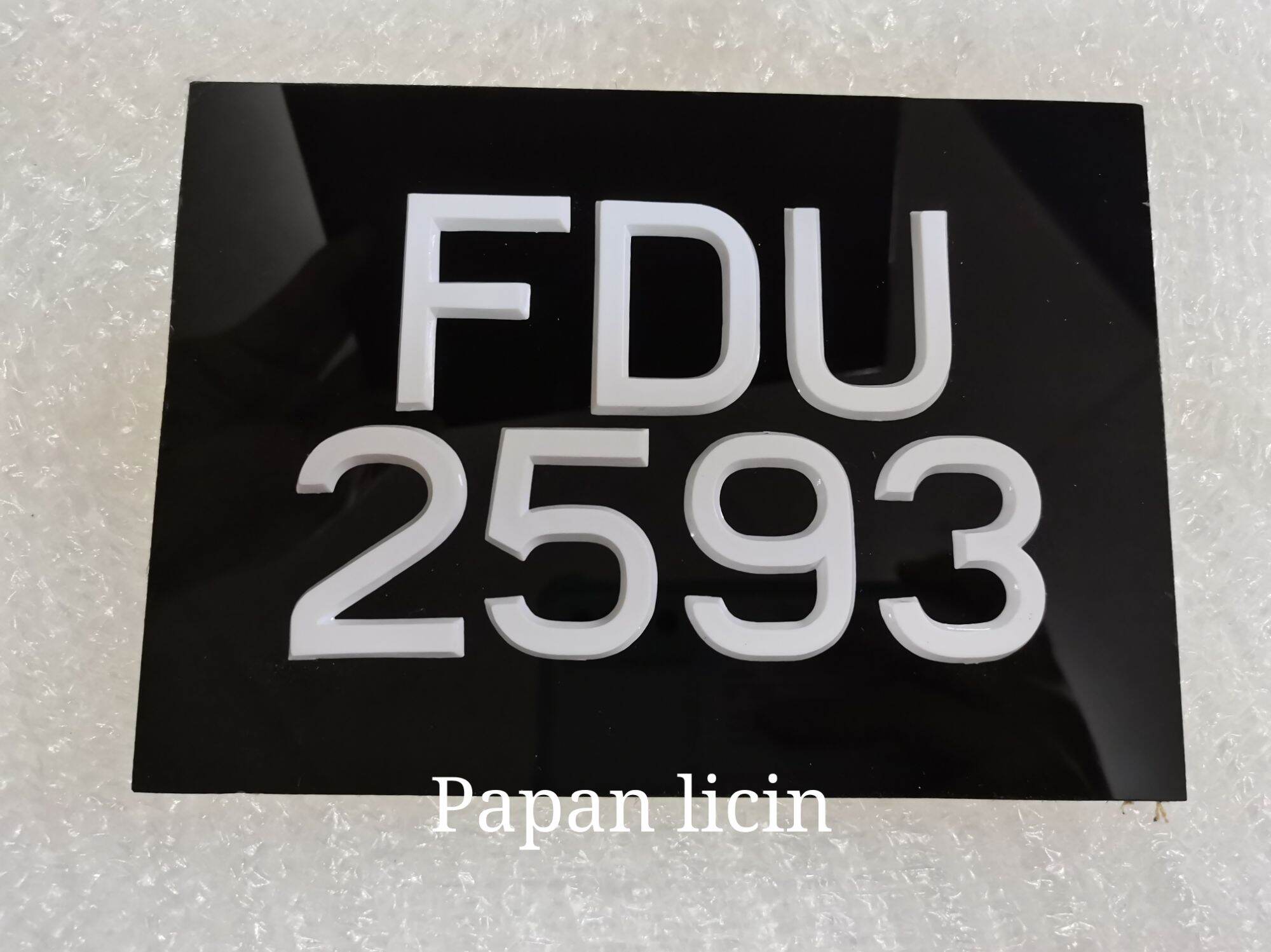 NOMBOR PLATE MOTOR SPEC JPJ | Lazada