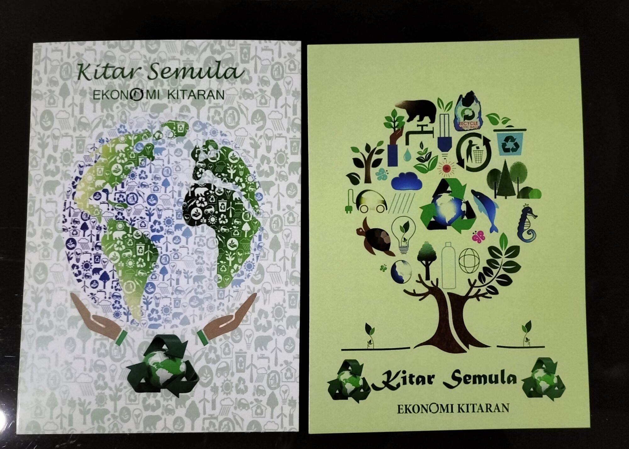 poskad Kitar semula 2 keping | Lazada