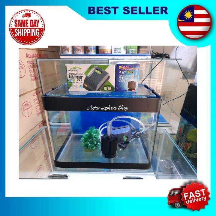Aquarium 1Feet Full Set Akuarium 1 kaki | Lazada