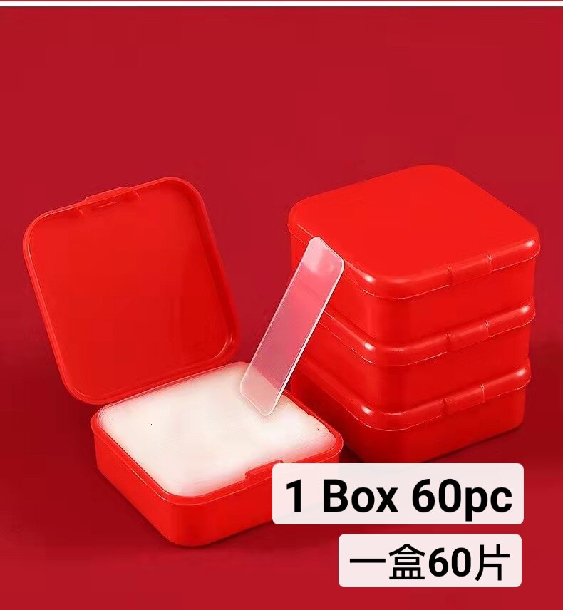 Double Sided Tape Sticker 1 box 60pc 无痕双面胶贴 | Lazada