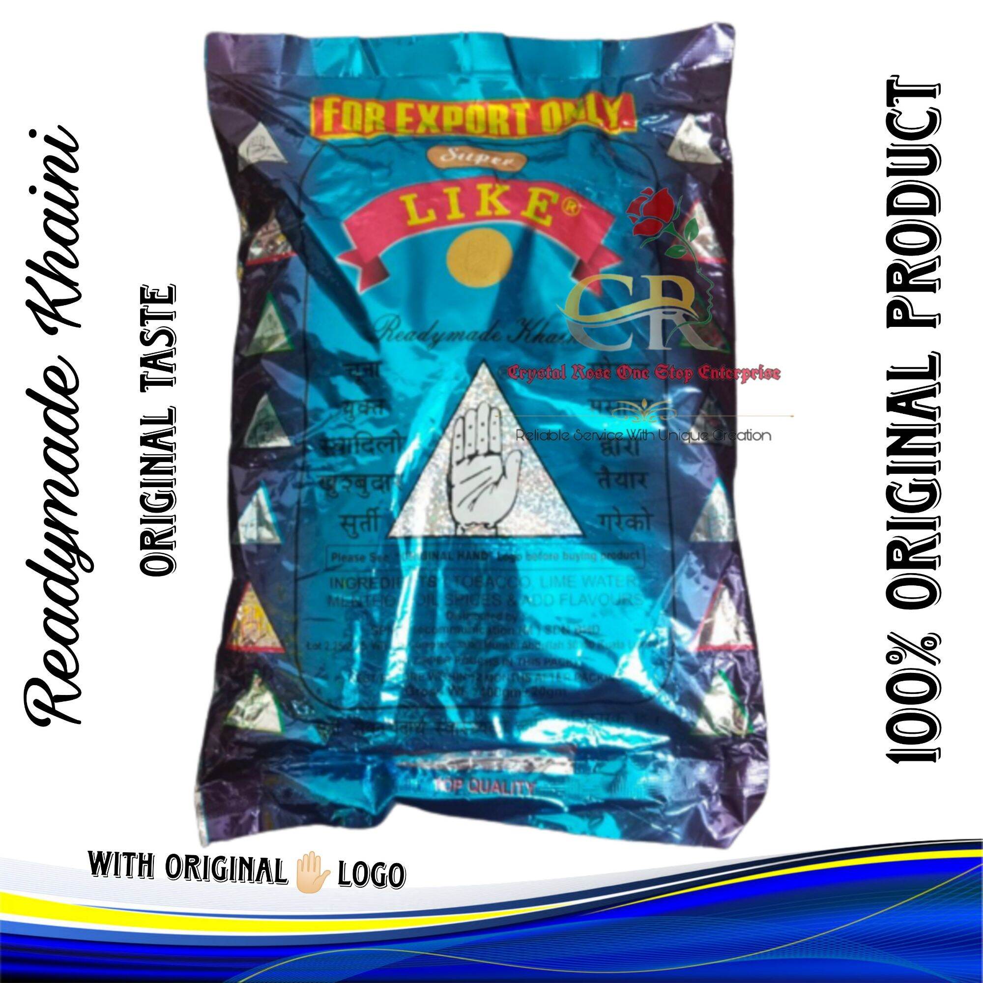 💯% Original Super Like Readymade Khaini~Original Taste | Lazada