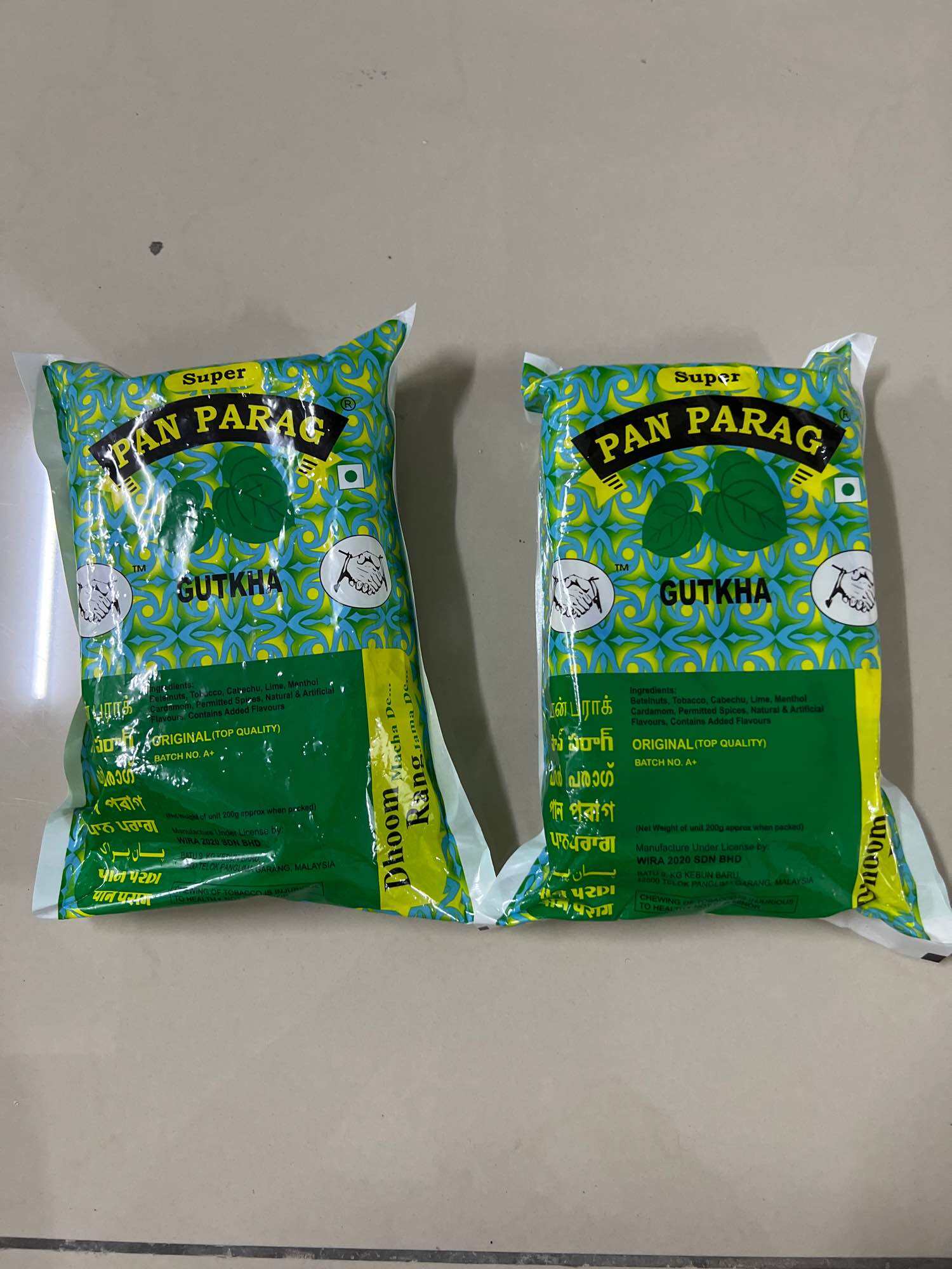 PAN PARAG GUTKHA（SHAKE HAND ）2 bag | Lazada
