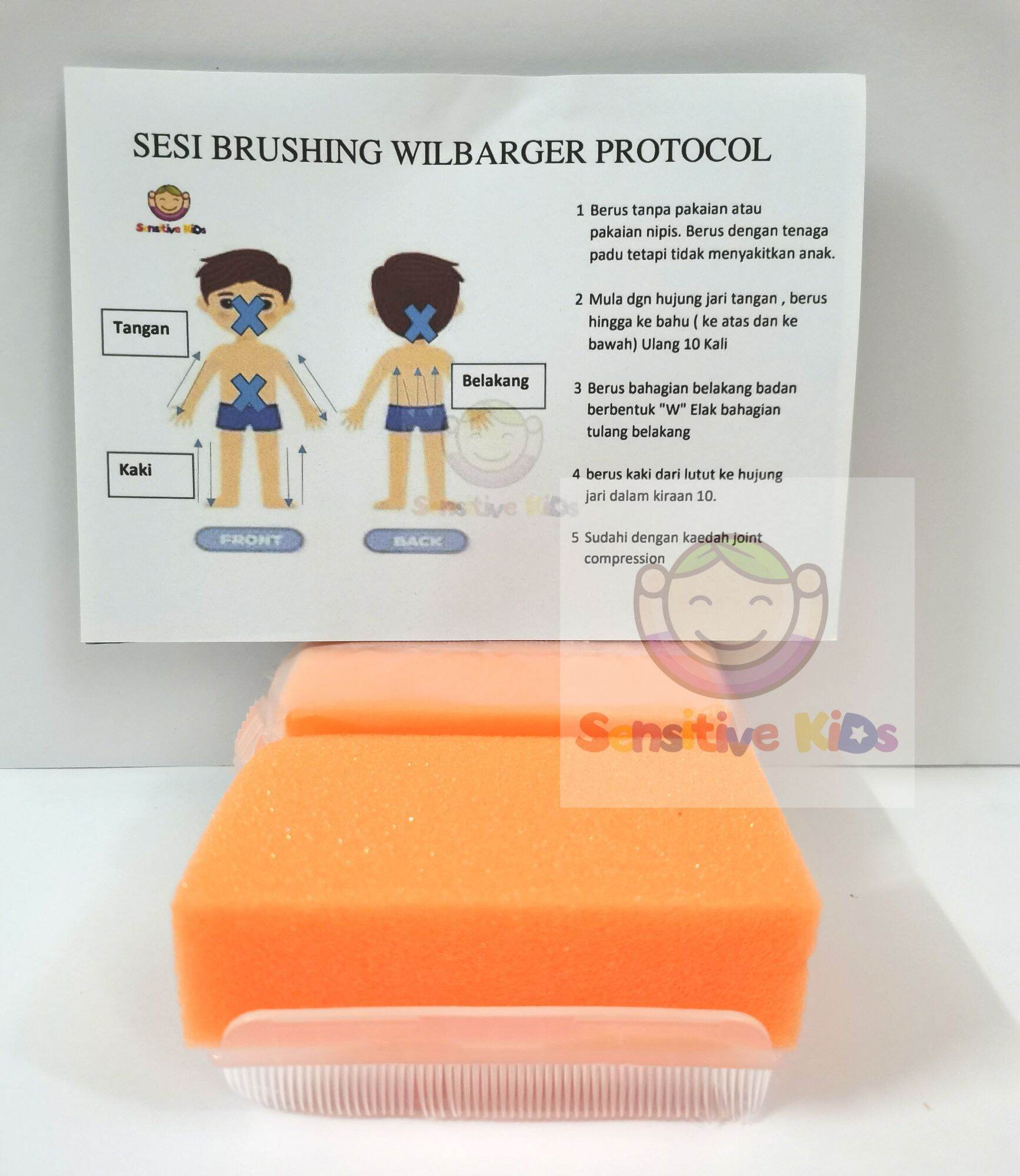 Sensory Therapy Brush, Sensory Brush, Wilbarger Protocol For Autism ...