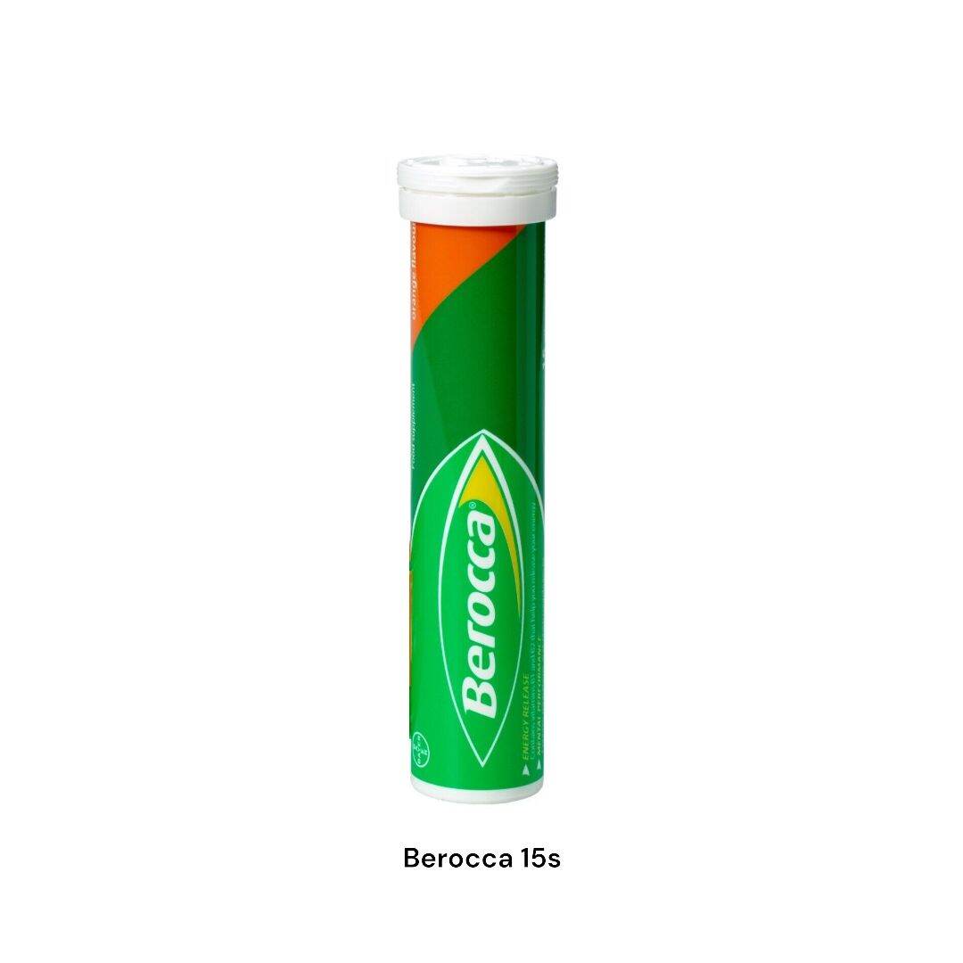 Berocca Effervescent Vitamin C Tablet 15s/30s Orange Flavour (Exp: 05/ ...