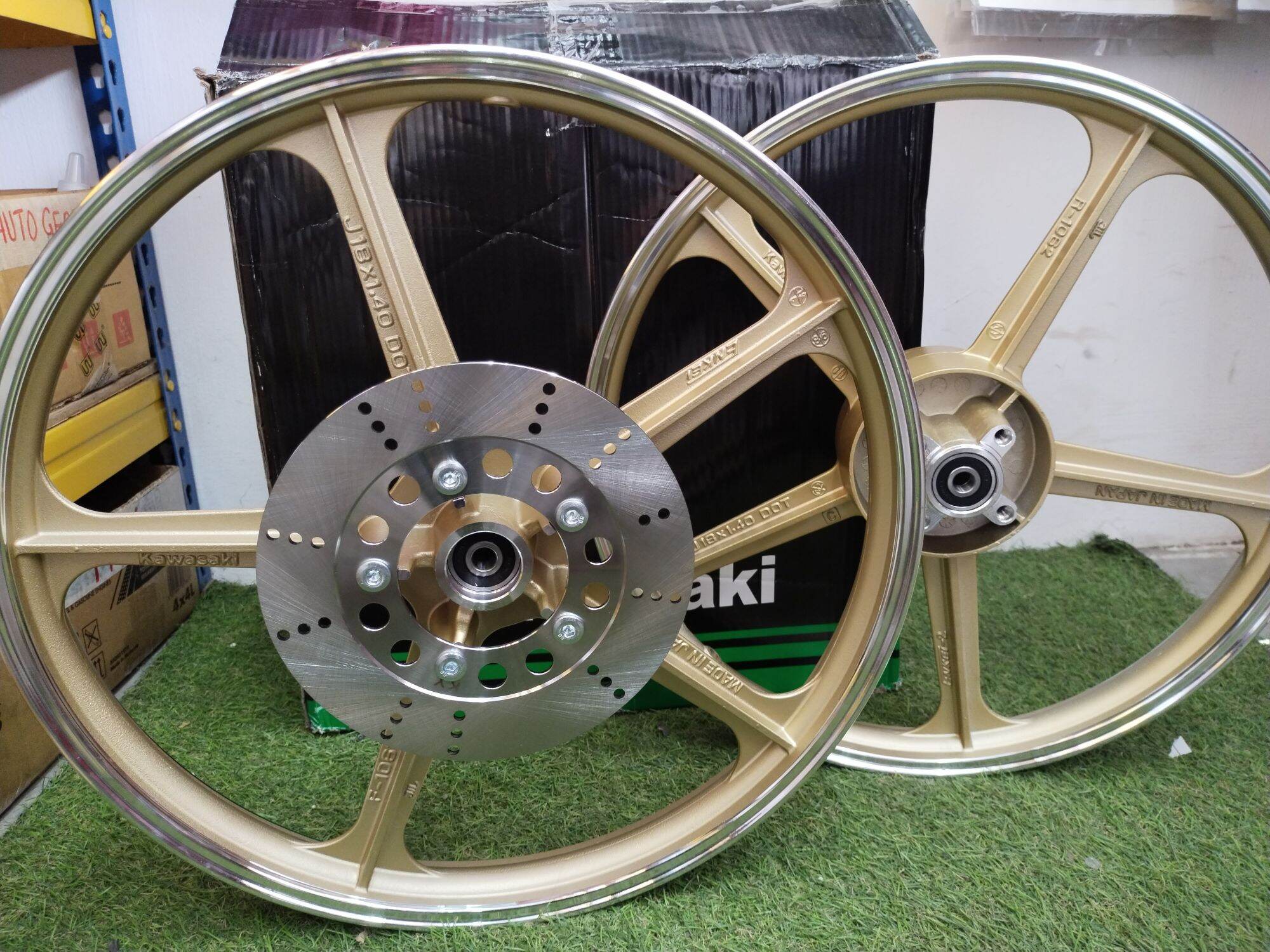 AR80 KAWASAKI SPORT RIM MADE IN JAPAN HIGH QUALITY 100% | Lazada
