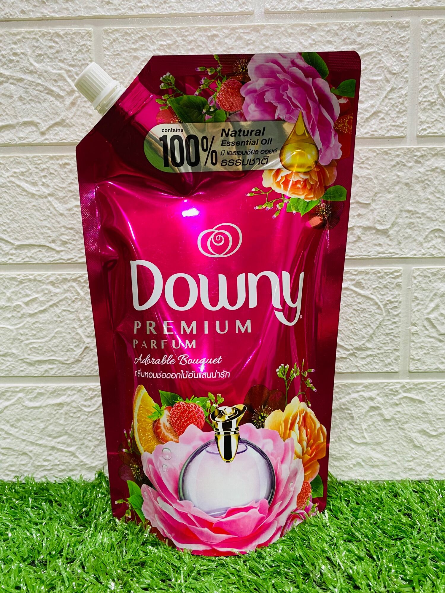 DOWNY CONCENTRATE FABRIC CONDITIONER & SOFTENER REFILL PACK [ 530ml ...
