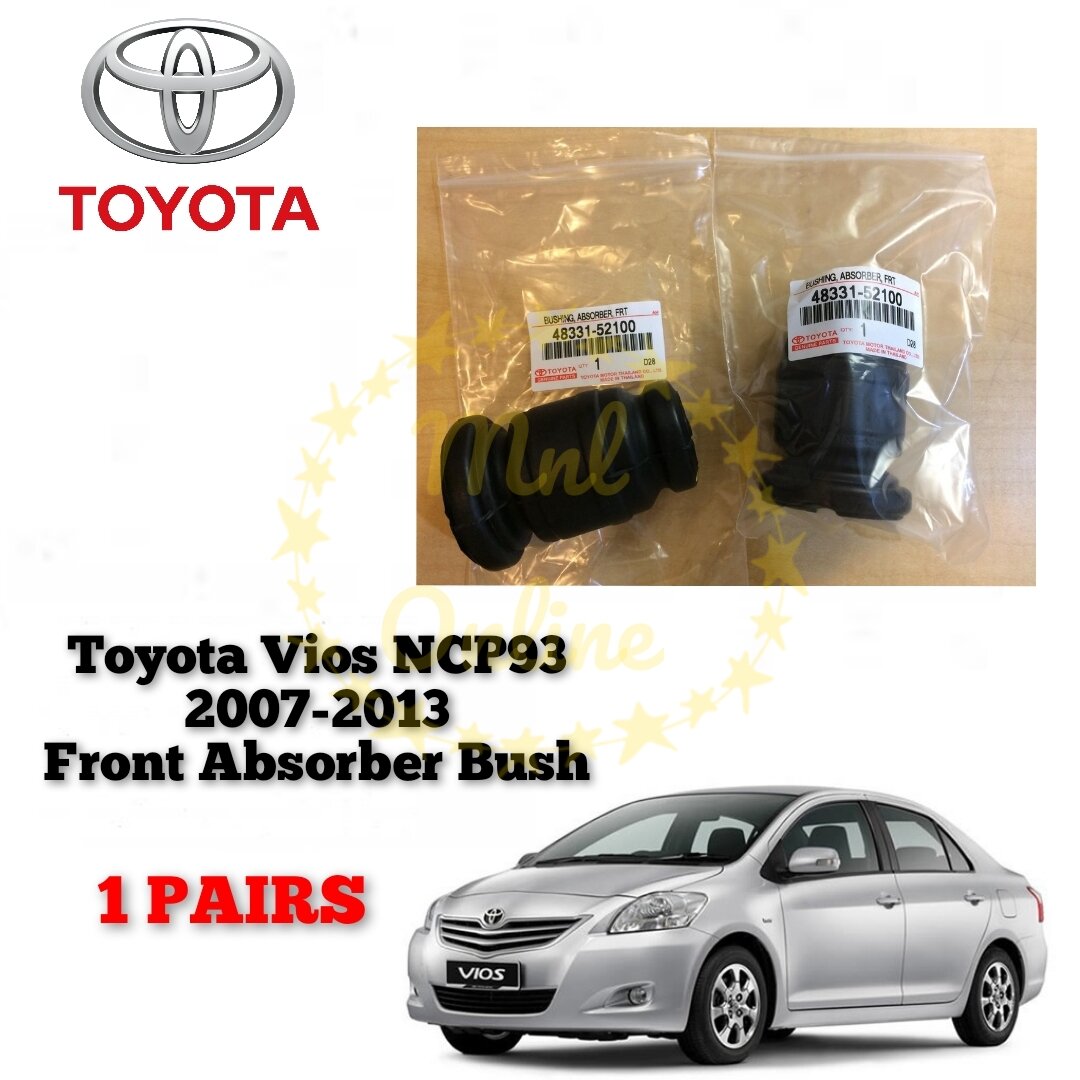 48331-52100 TOYOTA VIOS NCP93 2007-2013 FRONT ABSORBER SHAFT BUSH OEM ...