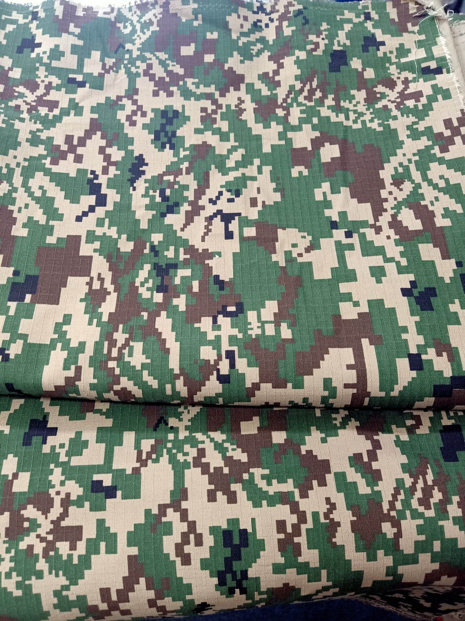 Kain loreng digital hijau harga untuk semeter | Lazada