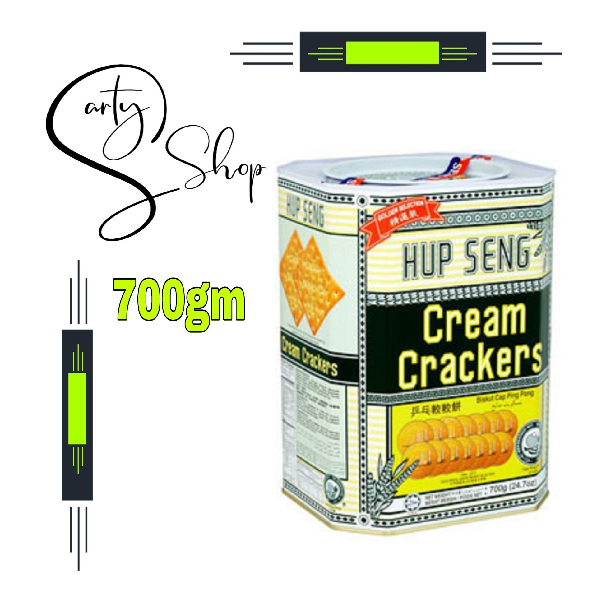 Hup Seng Cream crackers 700gm | Lazada