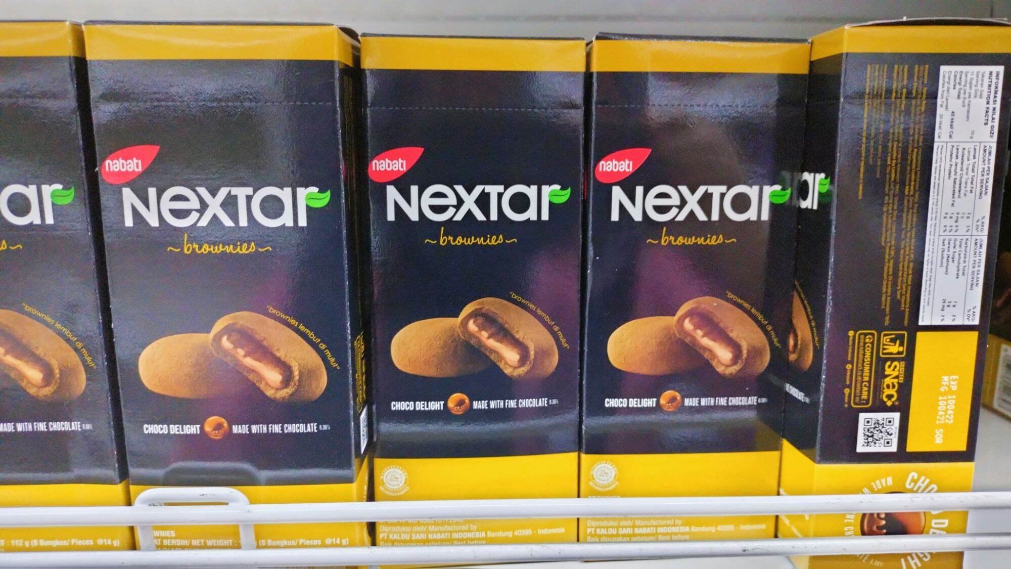Nabati Nextar Brownies Chocolate Delight Made With Fine Chocolate 112g ...