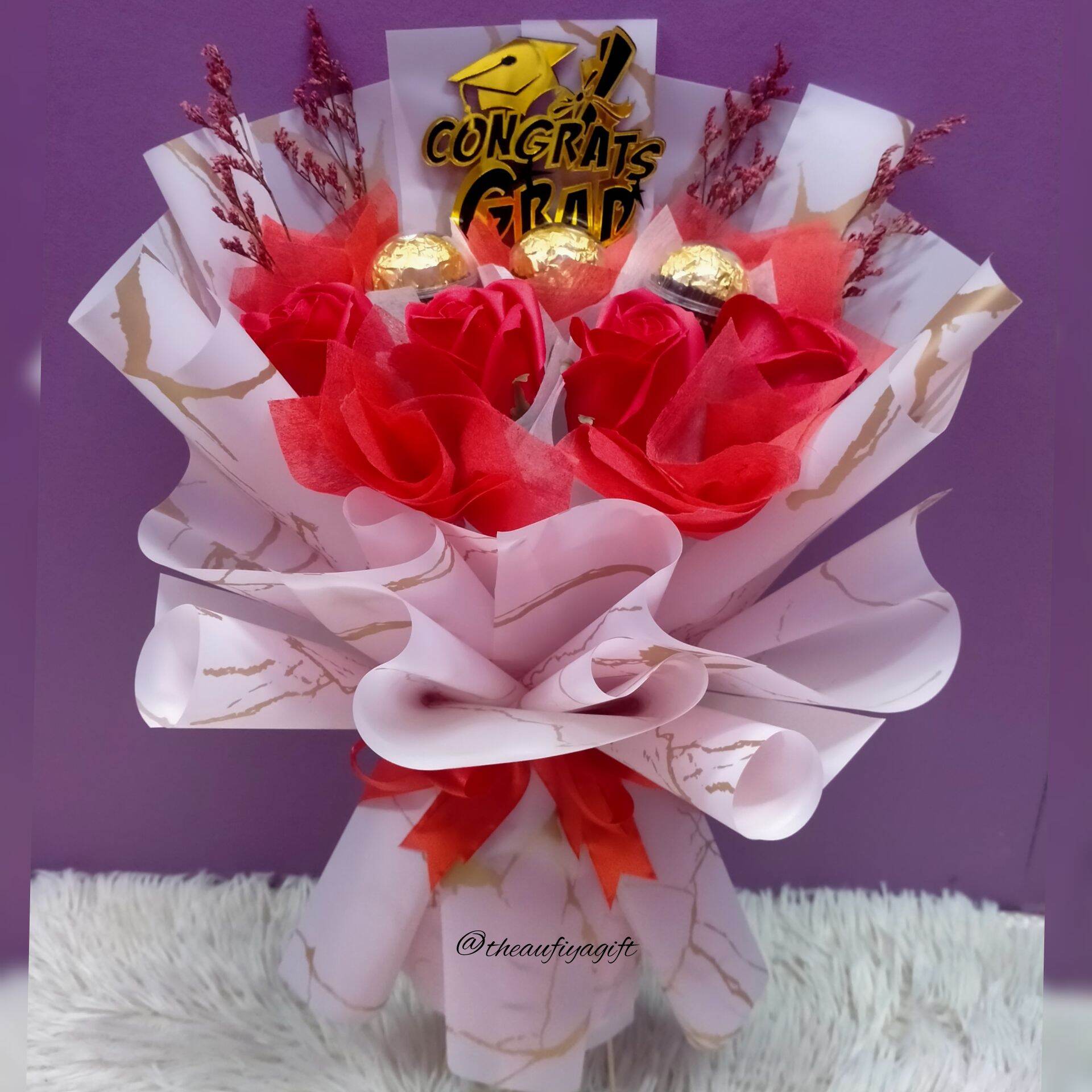 Bouquet Graduation / Bouquet Konvo / Bouquet Convo | Lazada