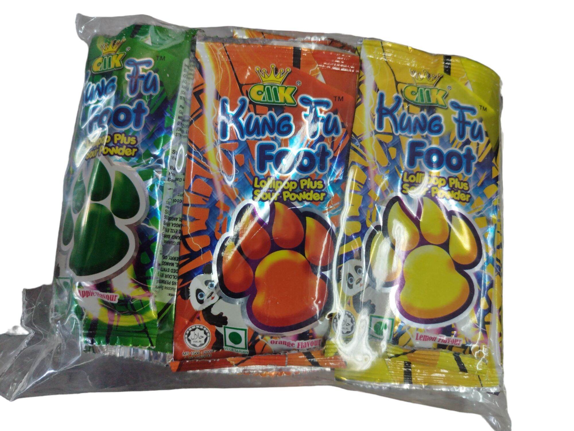 Lollipop plus Sour Powder (Kung Fu Foot) / Lollipop plus Cocoa Powder ...