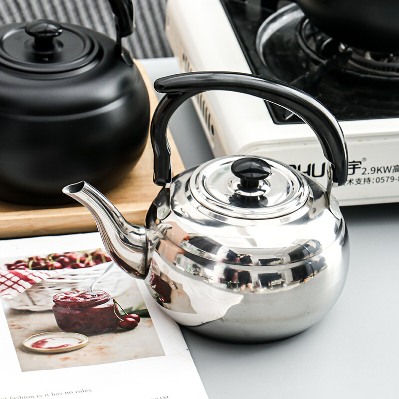 Thickened Stainless Steel Teapot with Strainer Hotel Restaurant ...