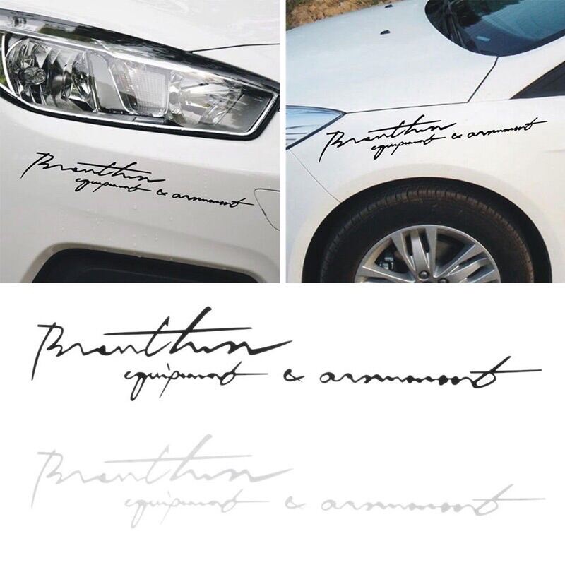 [Ready Stock] K174# Special Signature Of Cars Decal Stickers | Lazada