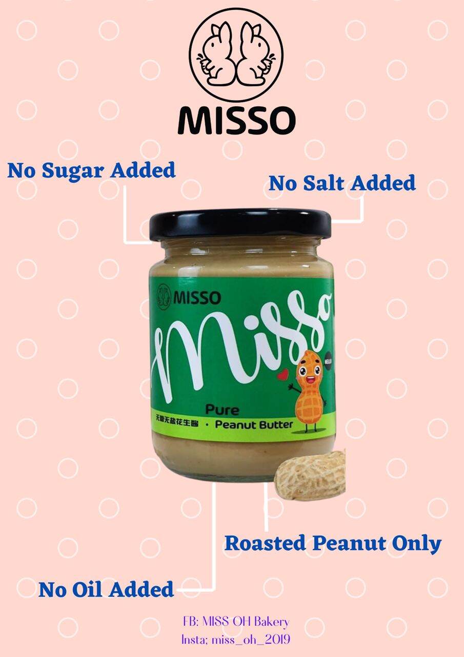 Misso Peanut Butter Price Off Pack(2 bottles), Pure Peanut Butter 250g ...