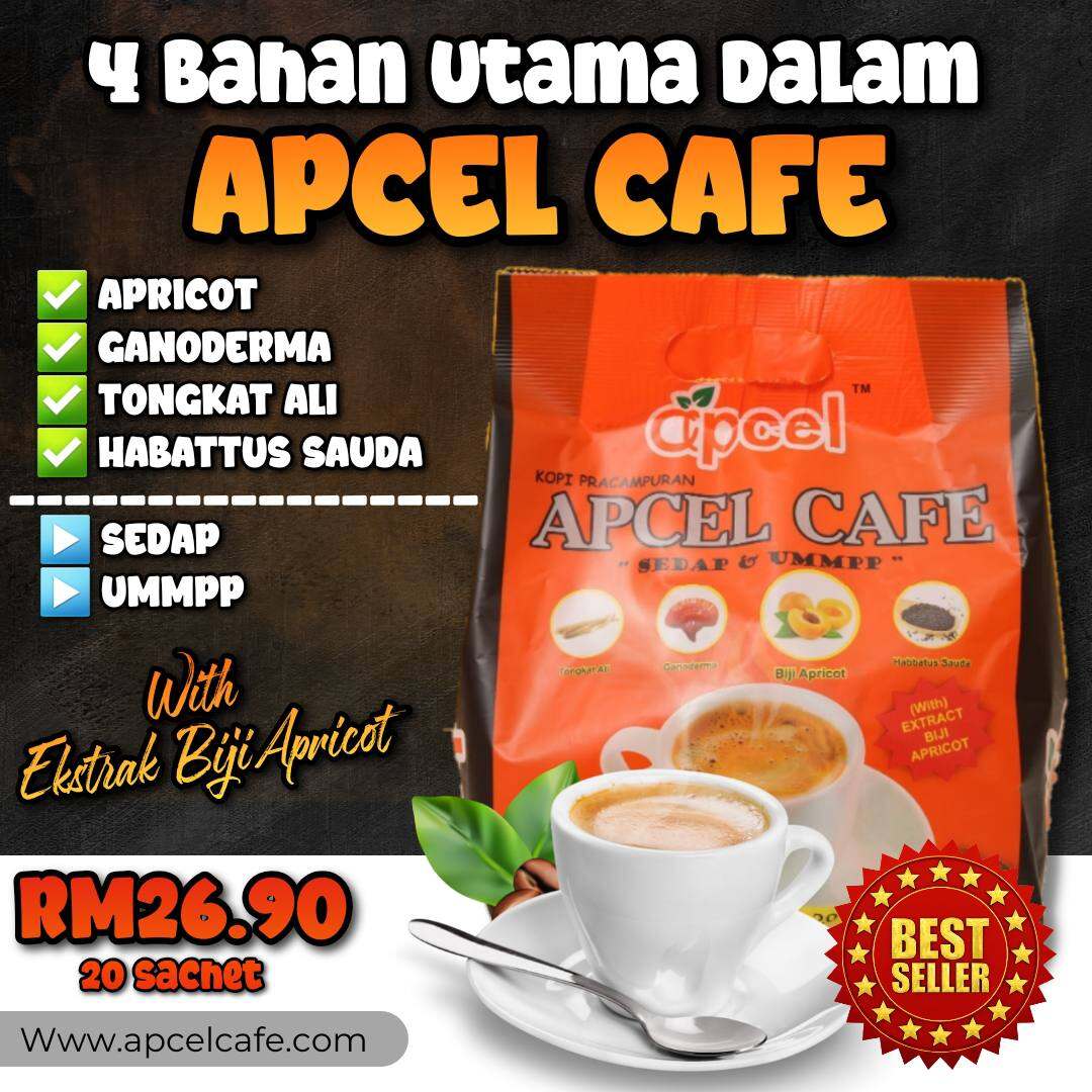 APCEL CAFE TERBAIK UNTUK KESIHATAN | Lazada