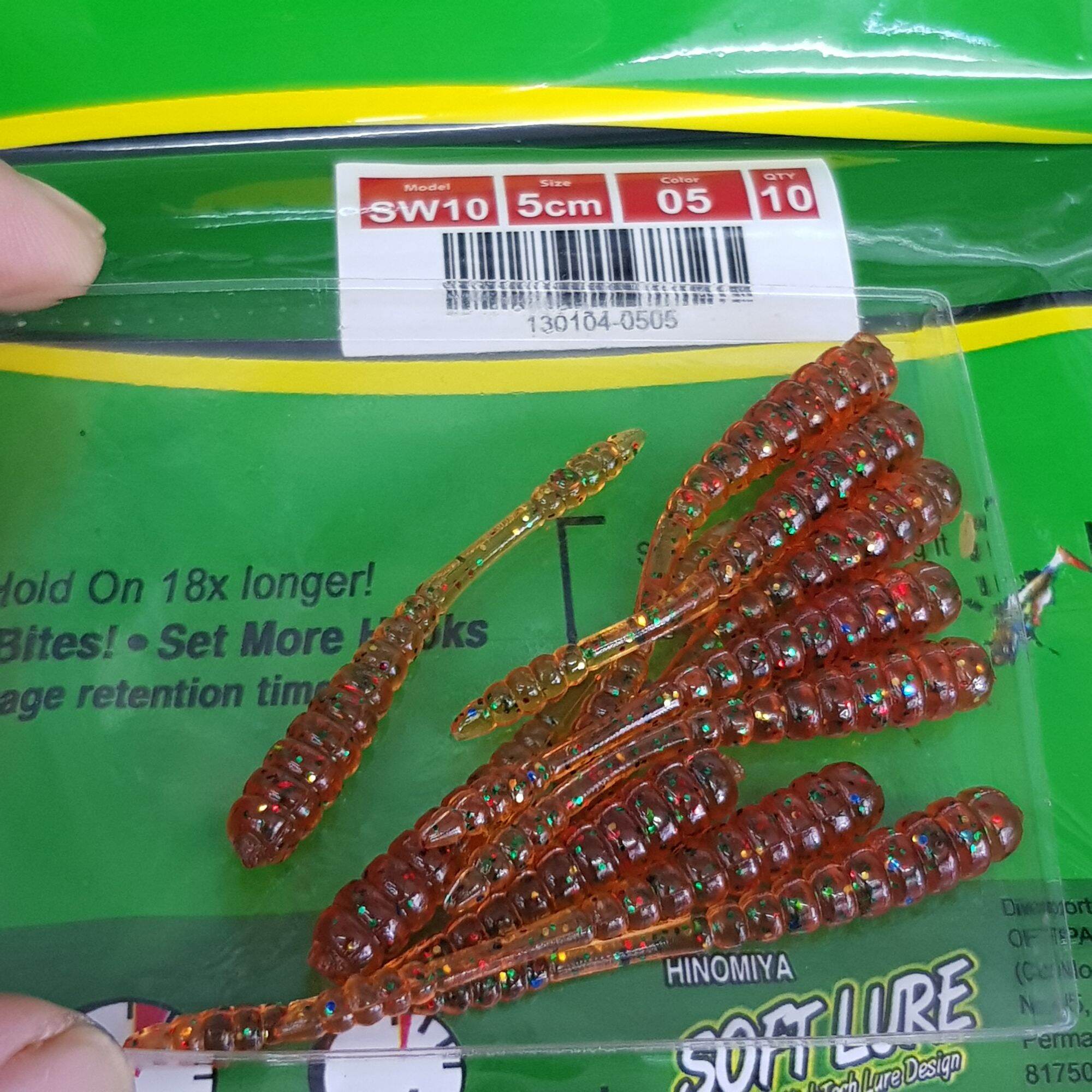 HINOMIYA 5CM SW10 FISHING SOFT PLASTIC LURE AJING ULTRALIGHT | Lazada