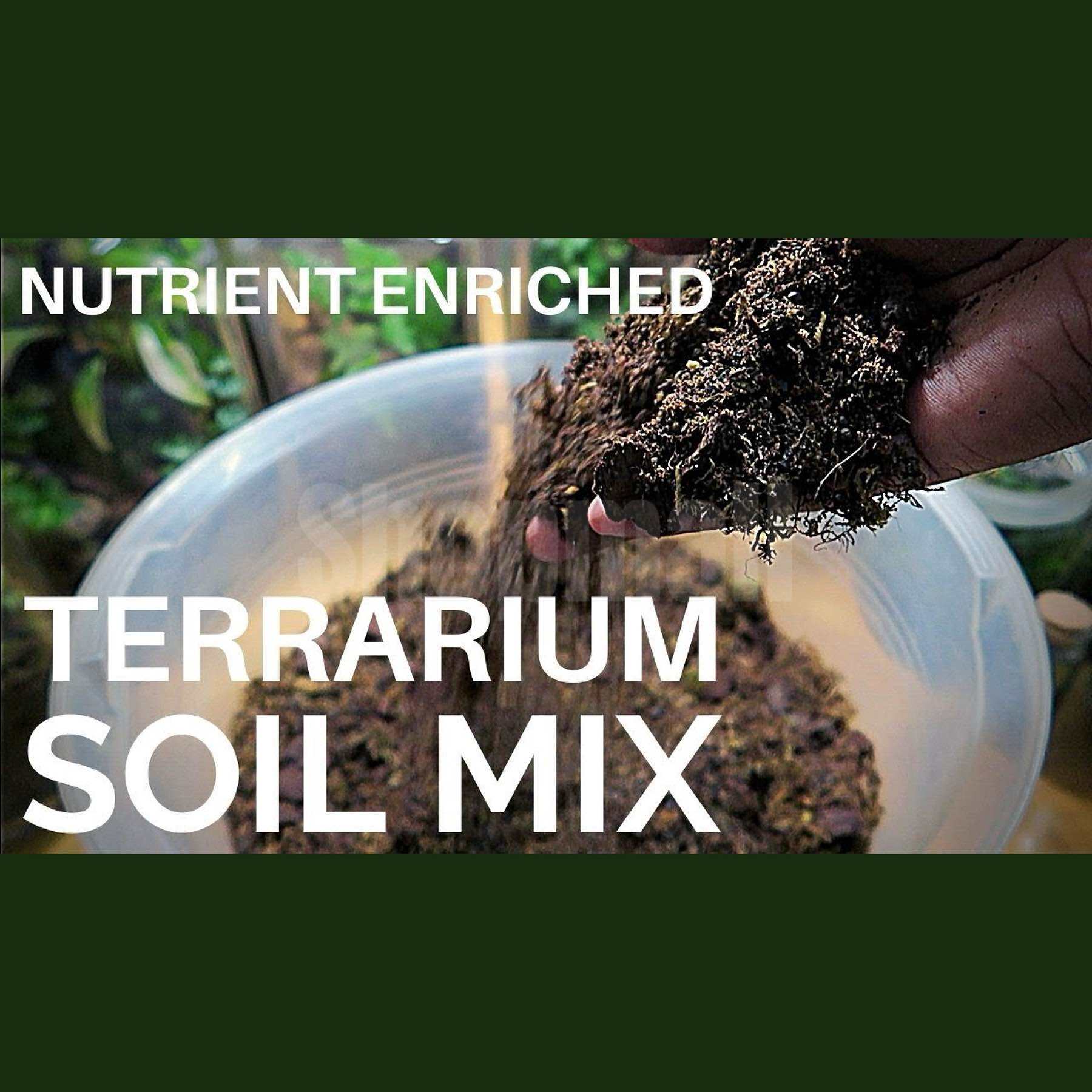 Natural Nutrient Enriched Terrarium Substrate Soil Mix - Soil for ...