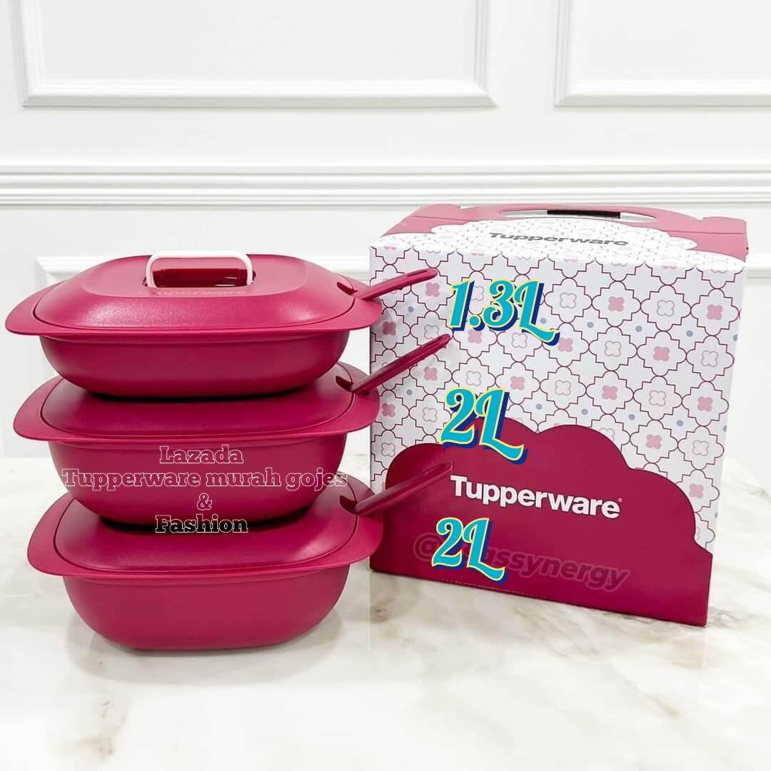 TUPPERWARE SERVING SET WITH GIFT BOX | Lazada