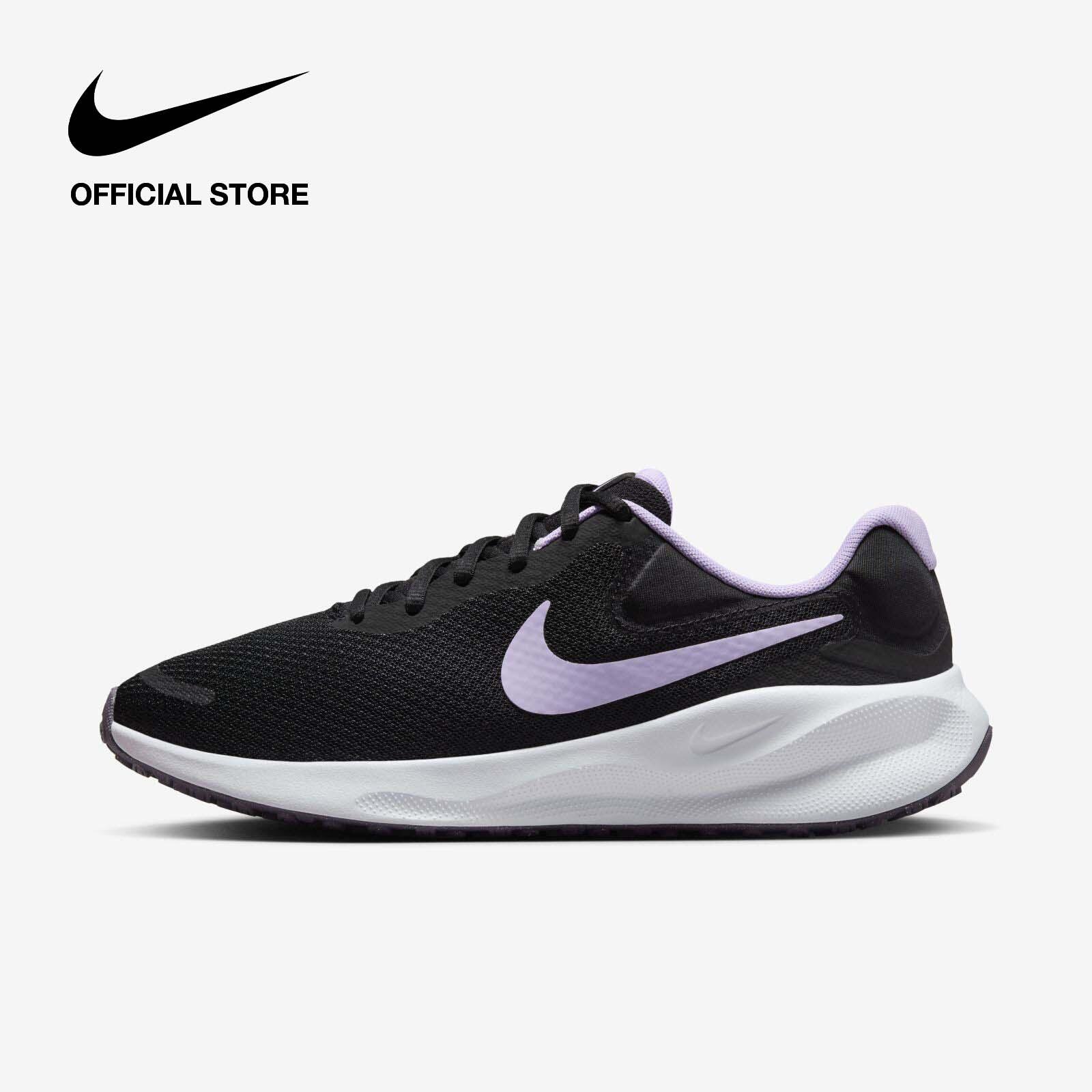 Nike Women's Revolution 7 Road Running Shoes - Black | Lazada