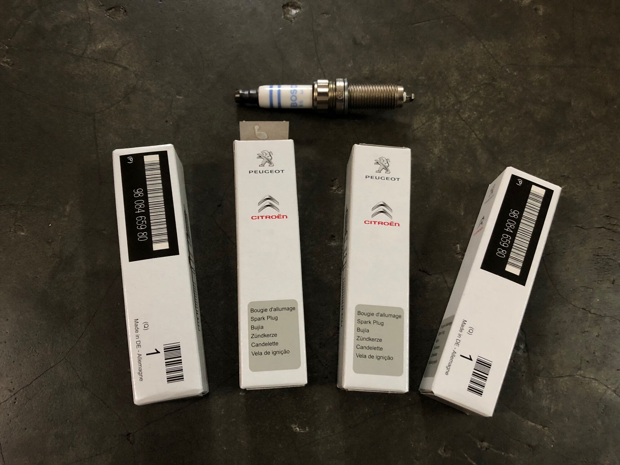 PEUGEOT 308 3008 408 508 5008 RCZ 1.6T BOSCH 9808465980 SPARK PLUG | Lazada