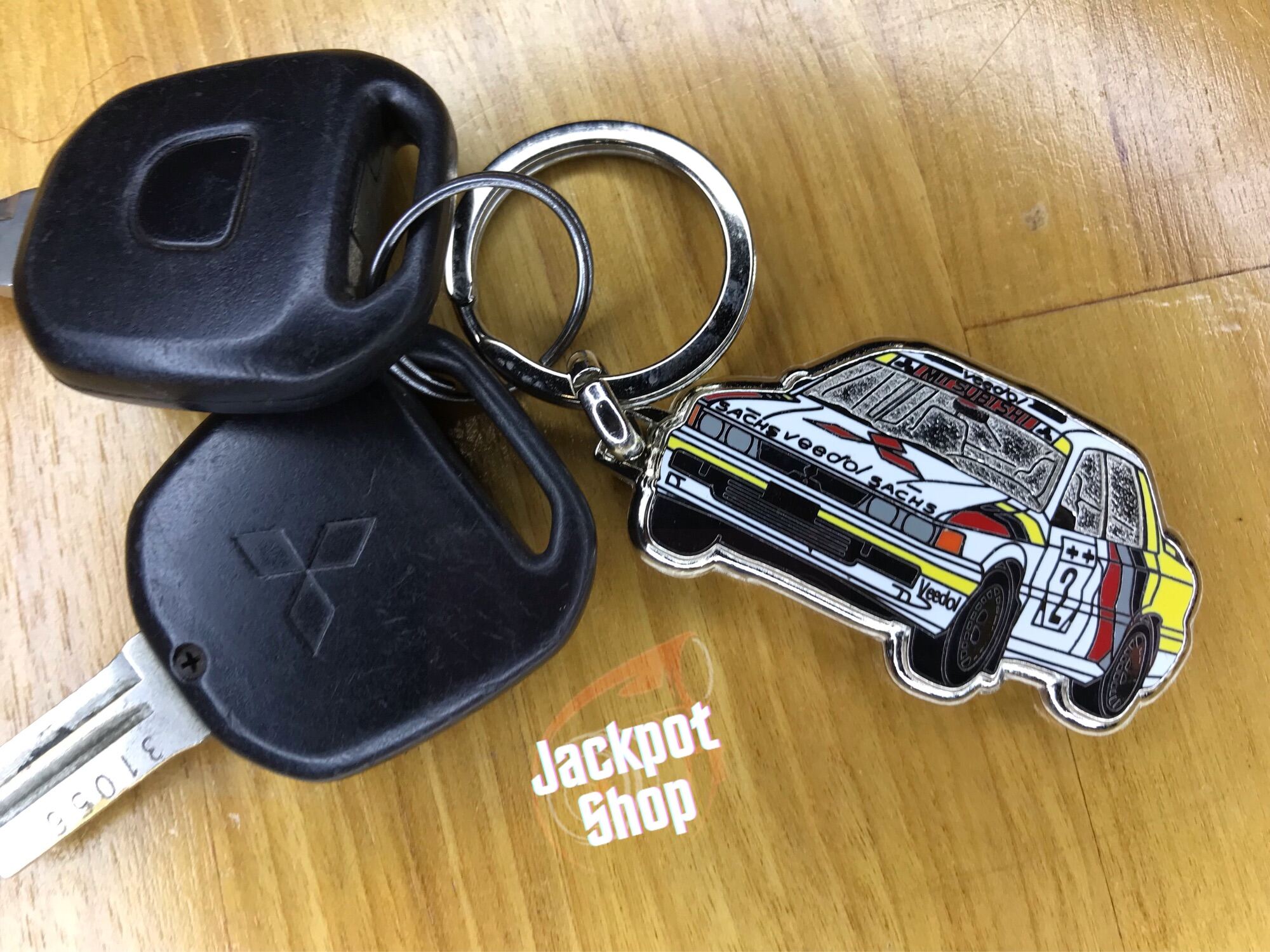 Mitsubishi Lancer Evo Galant VR4 Keychain Key Lancer Evo Ce9a VR4 WRC ...