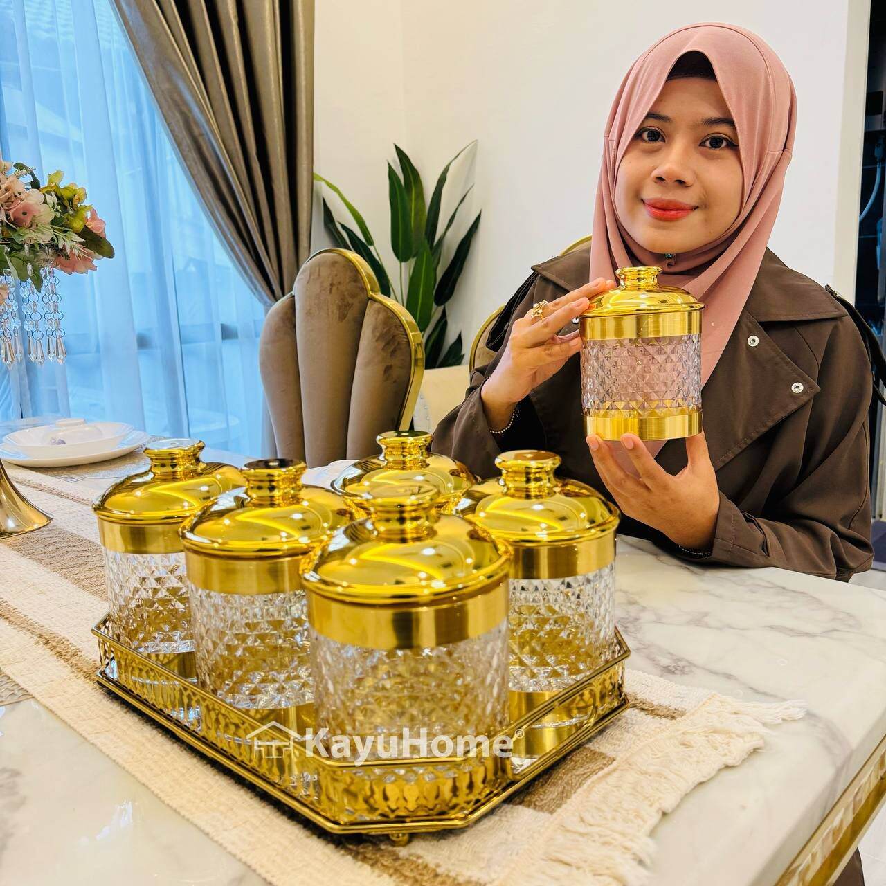 Balang Biskut Raya Kedup Udara Plastic | Lazada