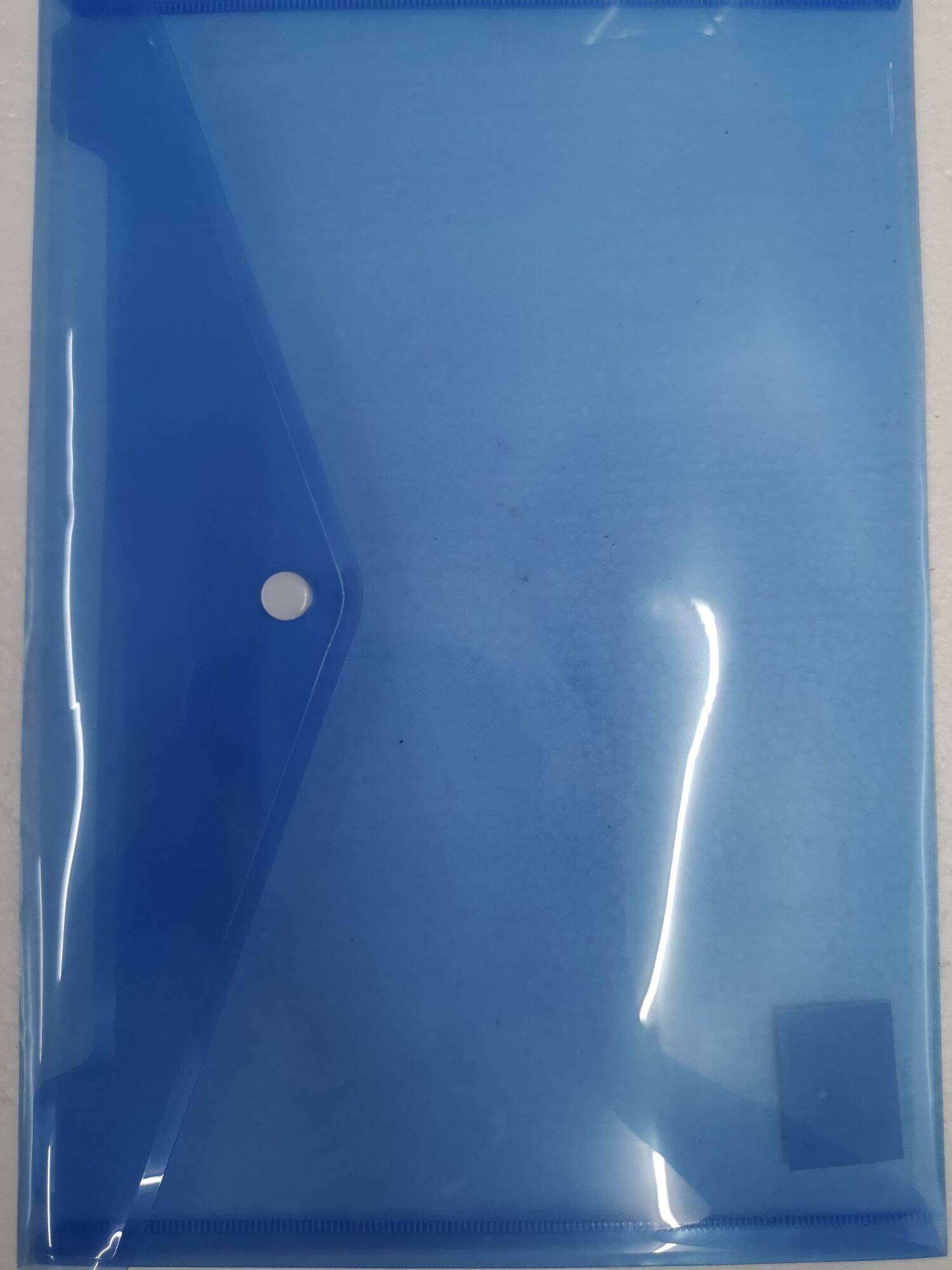Astar 18C A4 Clear PVC Button File (Pocket File) File Folder With ...