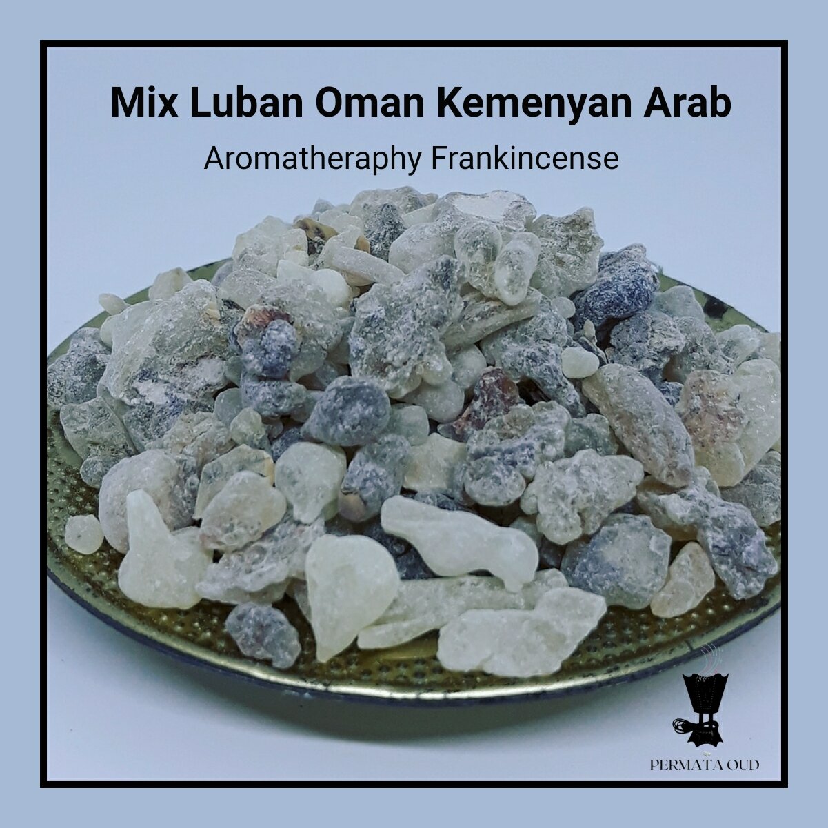 Luban Mix Sacra Oman Kemenyan Arab frankincense raw aromaterapi healing ...