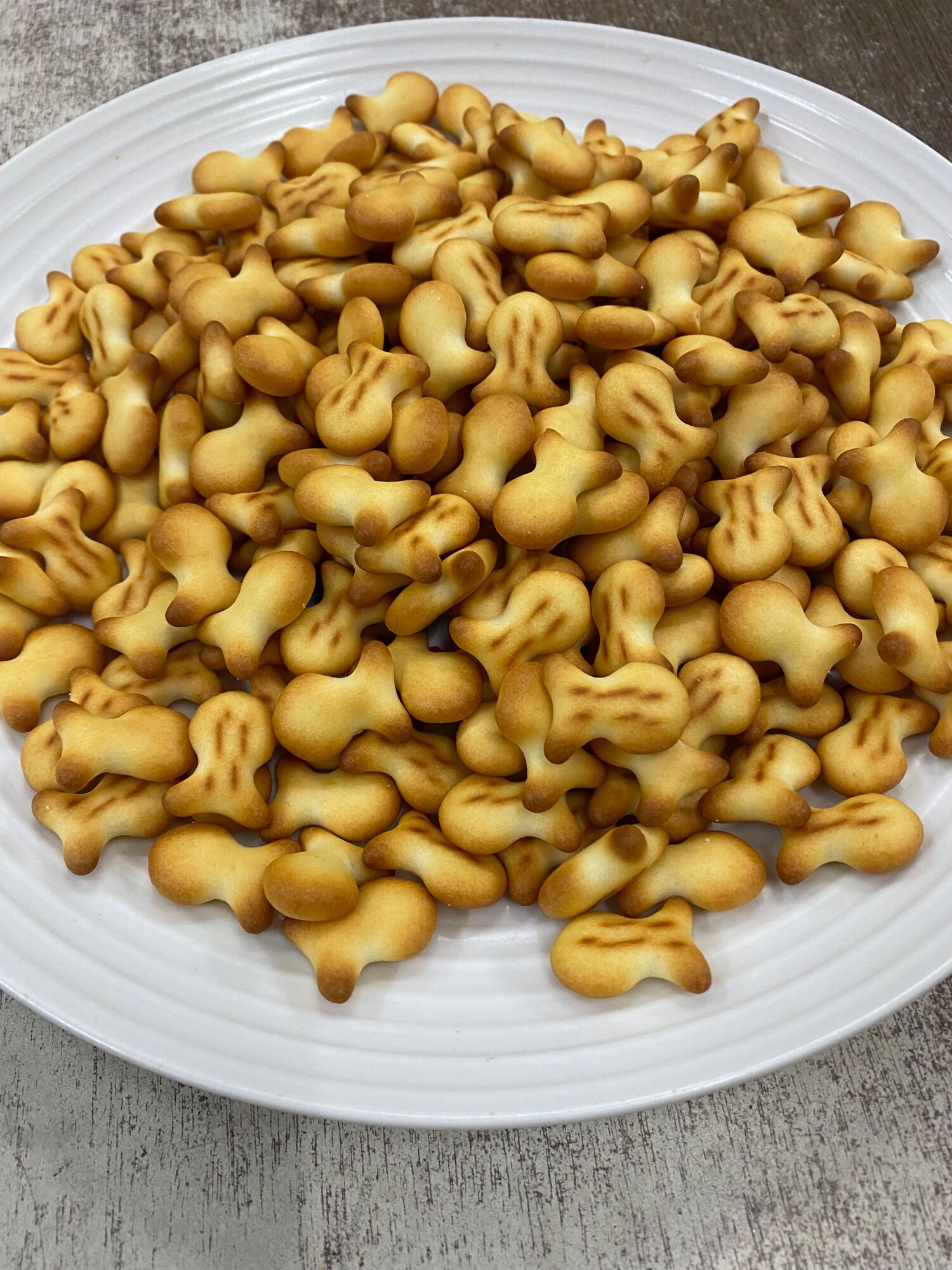 Biskut timbang biskut ikan kecil 500g | Lazada