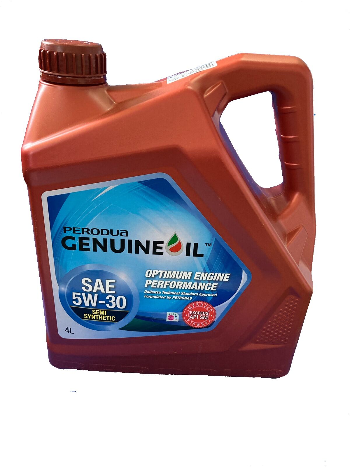 ORIGINAL ENGINE OIL PERODUA 5W30 4L | Lazada