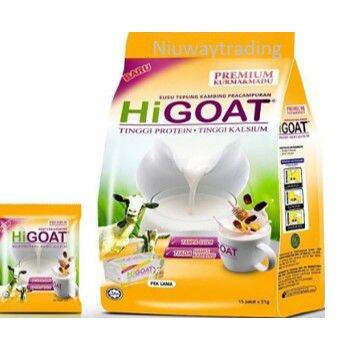 Hi Goat Susu Kambing 100% Original HQ 15’s x 21g/ HIGOAT MADU KURMA( Hi ...