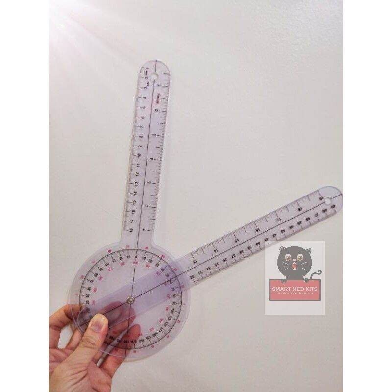Goniometer orthopaedic tool / angle ruler / joint bend measurement tool ...