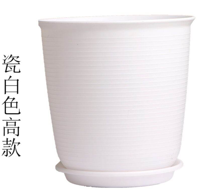 Pasu Bunga Plastik Warna Putih Besar Dan Tinggi Sekali Pelapik Vase ...