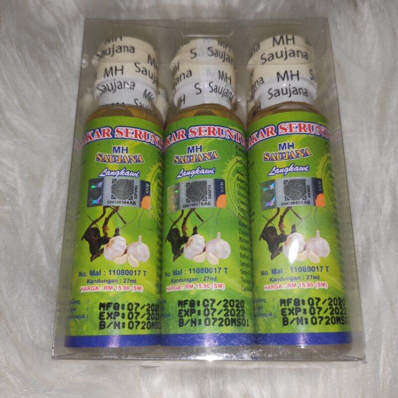Minyak Akar Seruntun Plus Mh Saujana 💯original | Lazada